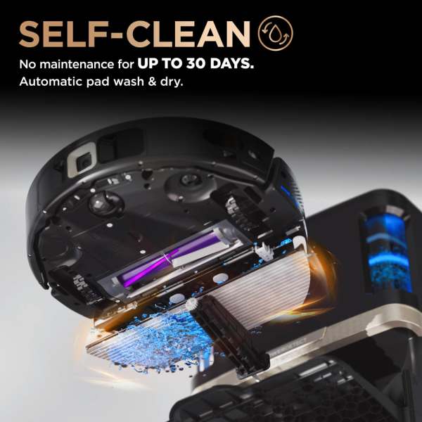 Shark PowerDetect™ 2-in-1 Robot Vacuum and Mop with Shark PowerDetect™ 2-in-1 Robot Vacuum and Mop with