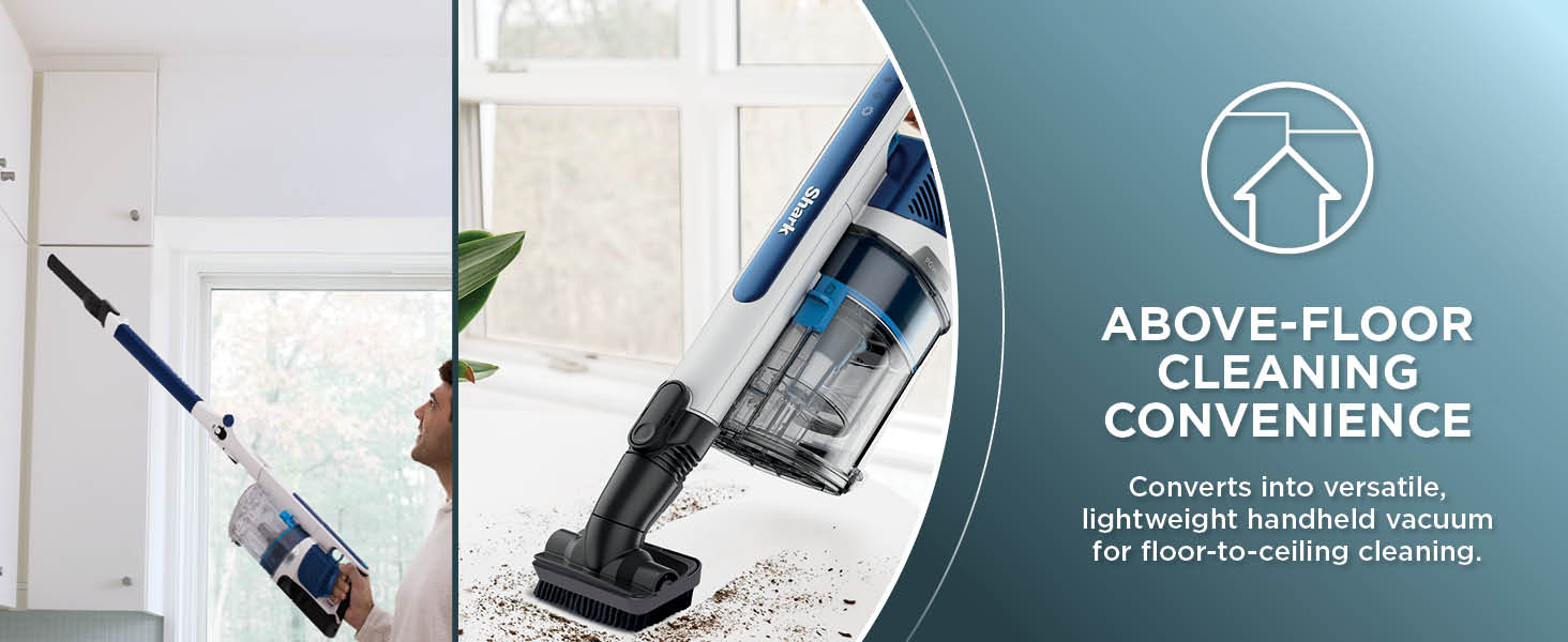 Shark PowerPro Cordless Stick Vacuum, with Anti Hair Wrap & Floor ...