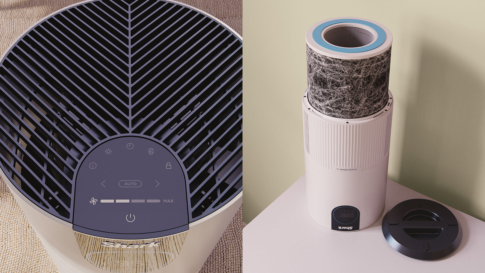 Shark Compact HEPA Air Purifier HP100UK - Shark Products