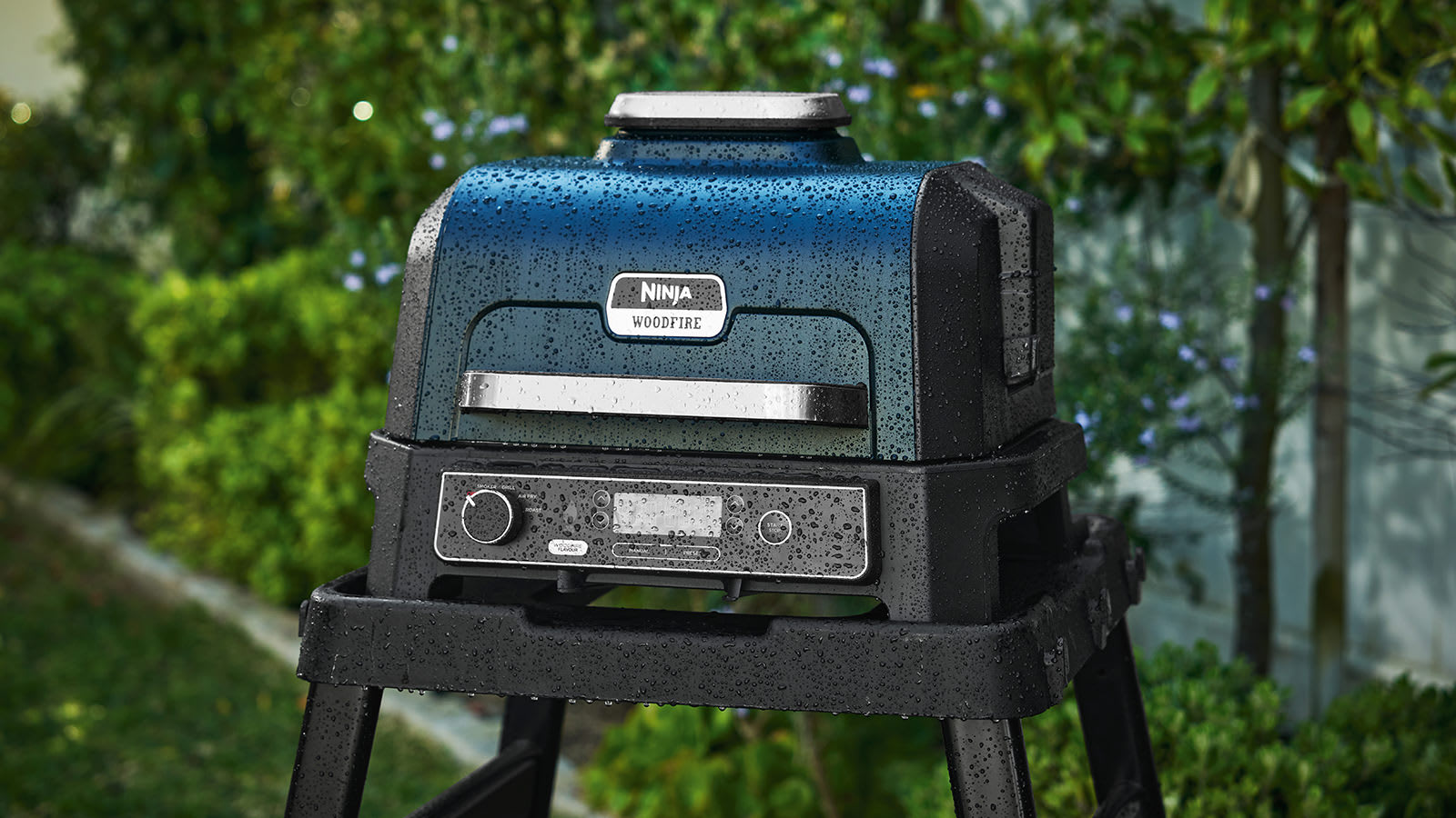 Ninja Woodfire Large Electric BBQ & Smoker with Thermometer OG850UK – Ninja