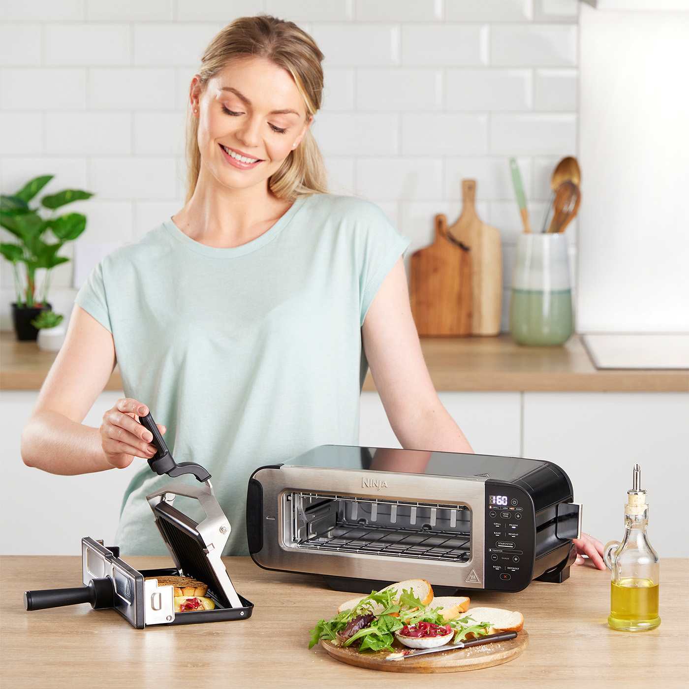 Ninja Foodi 3-in-1 Toaster, Grill & Panini Press | Refurbished, 1-Year ...