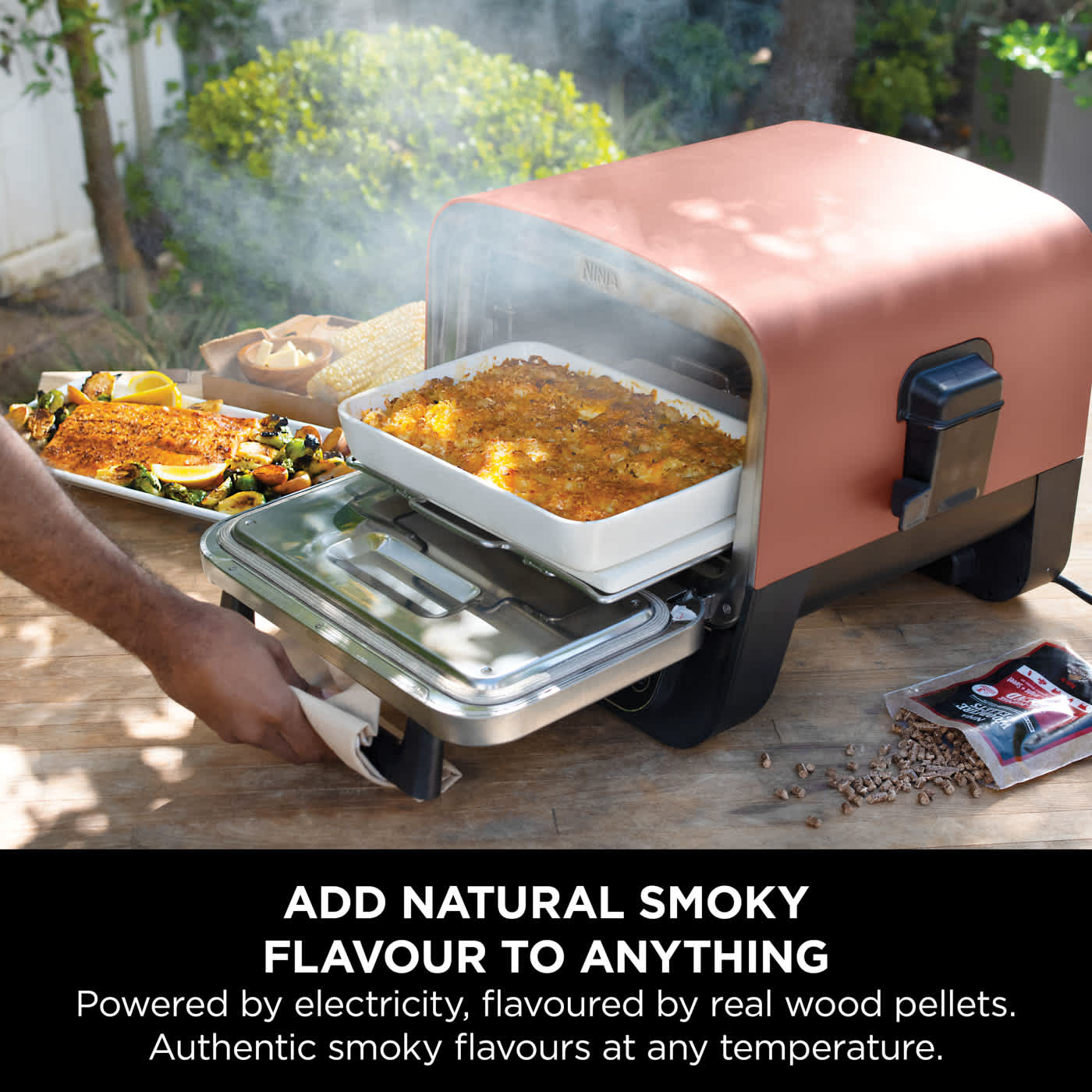 Ninja Woodfire Electric Outdoor Oven - Refurbished [OO101UK] Artisan ...