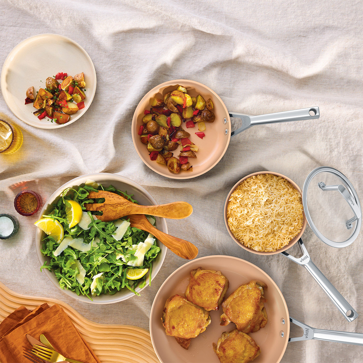 Ceramic Pans & Pan Sets | Non-stick Ceramic Cookware - Ninja UK