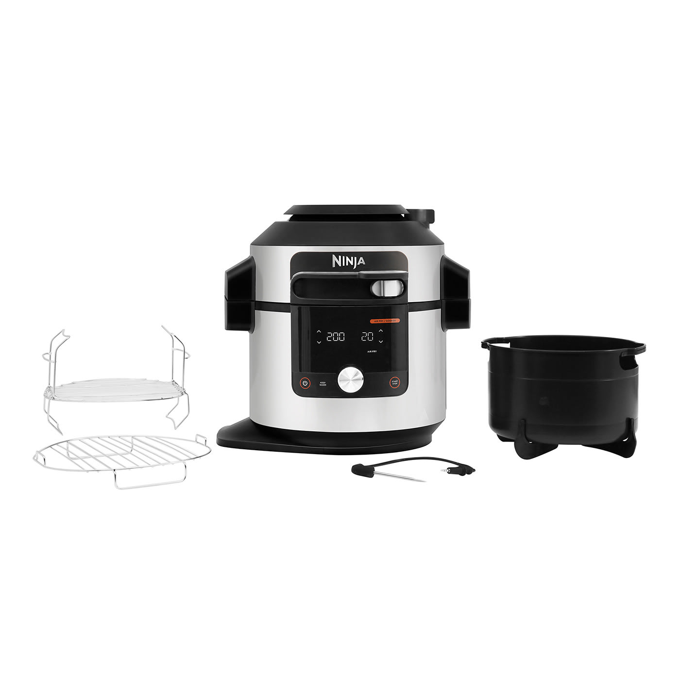 Ninja Foodi MAX 14-in-1 SmartLid Multi-Cooker with Smart Cook System 7.5L OL750EU - Ninja ...