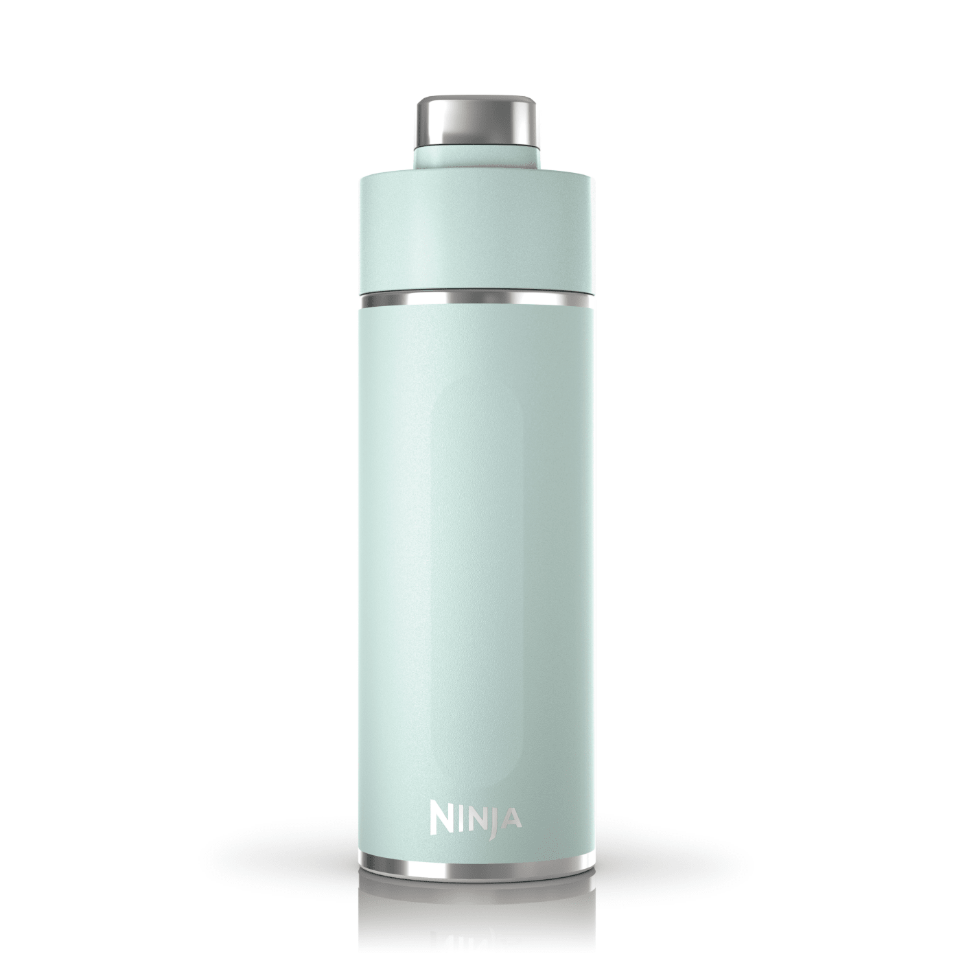 Ninja Thirsti Mint Travel Bottle 530ml | Insulated Fizzy Water Bottle