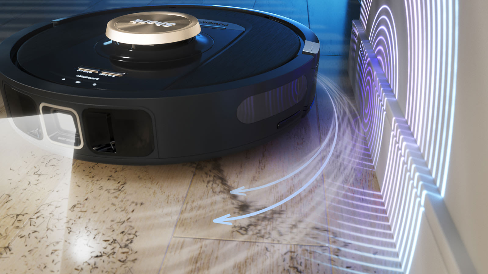 Shark PowerDetect Self-Empty Robot Vacuum RV2820VEUK - Shark Robot ...