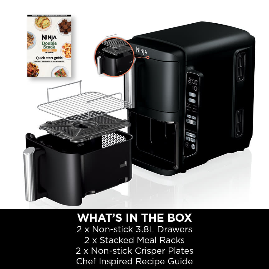 Ninja Double Stack 7.6L Multi Rack Air Fryer SL300UK - Ninja UK