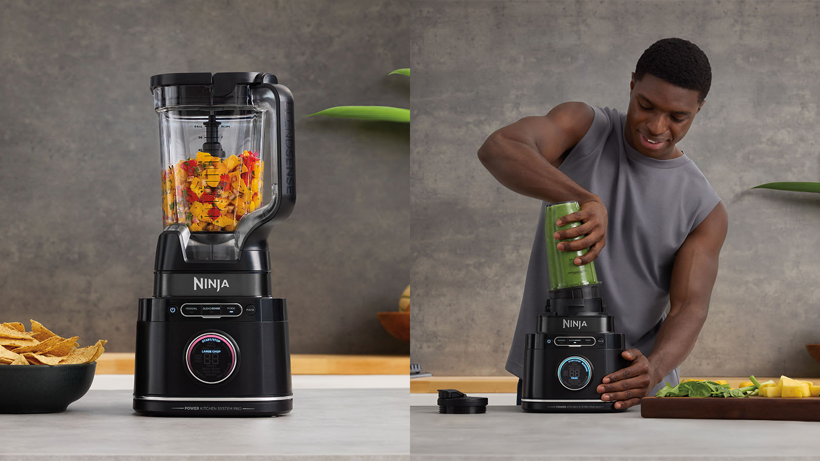 Ninja Detect 3-in1 Power Blender & Food Processor TB401UK