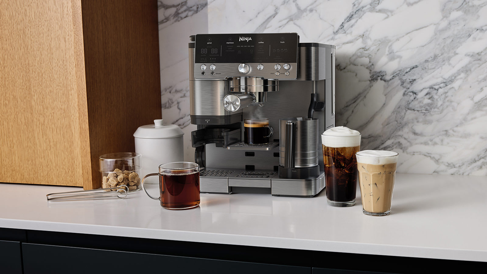 Ninja Luxe Premier Espresso, Cold Brew & Filter Coffee Machine