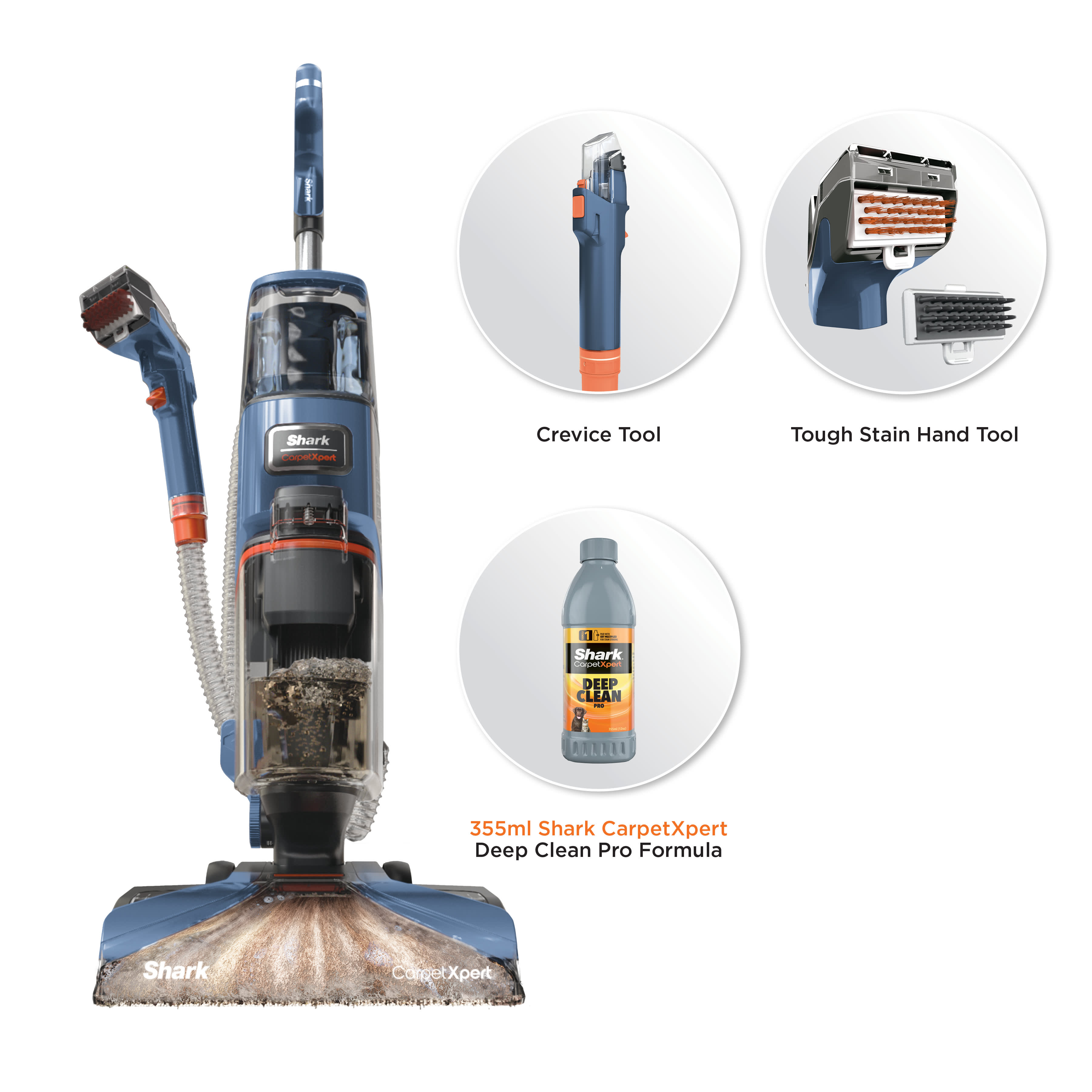 Shark CarpetXpert Deep Carpet Cleaner EX150UK - Carpet Spot Cleaners