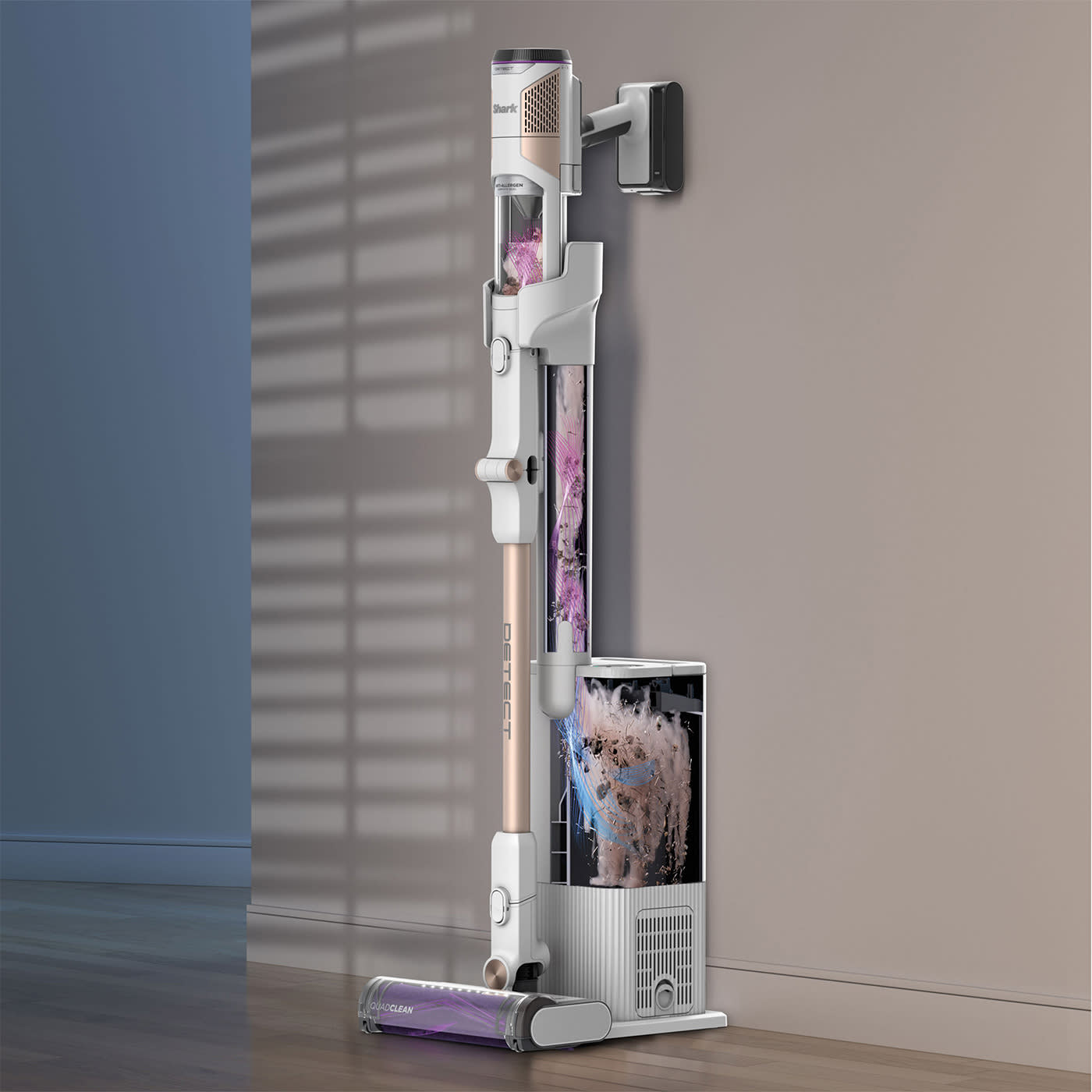 Shark Detect Clean & Empty Akku-Staubsauger mit automatischem ...