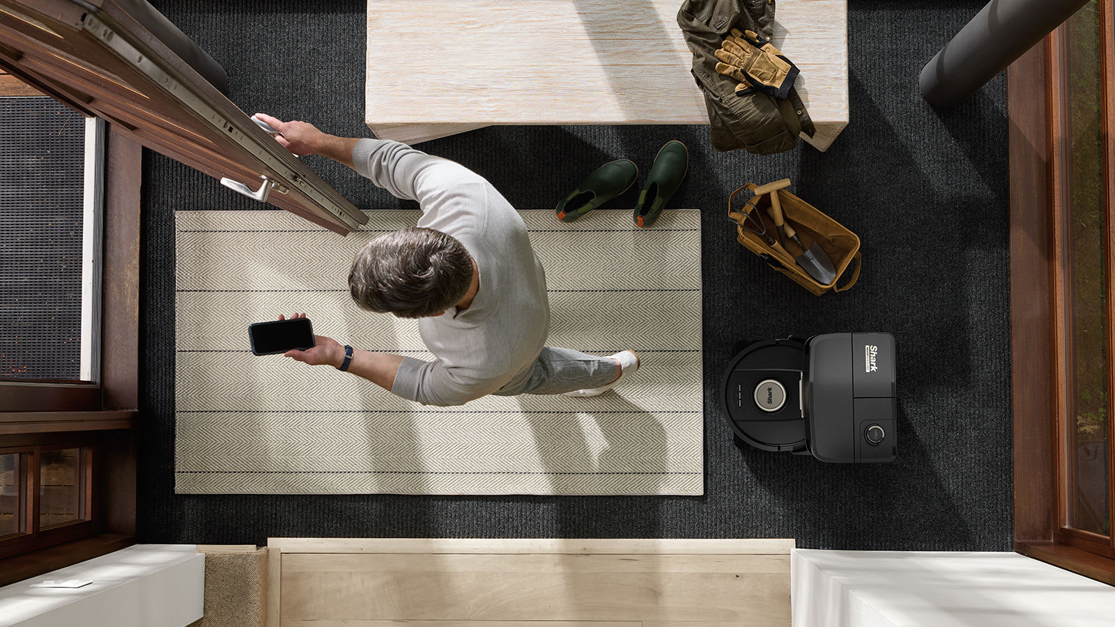 Shark PowerDetect NeverTouch Pro 2-in-1 Self-Empty, Self-Refill & Self ...