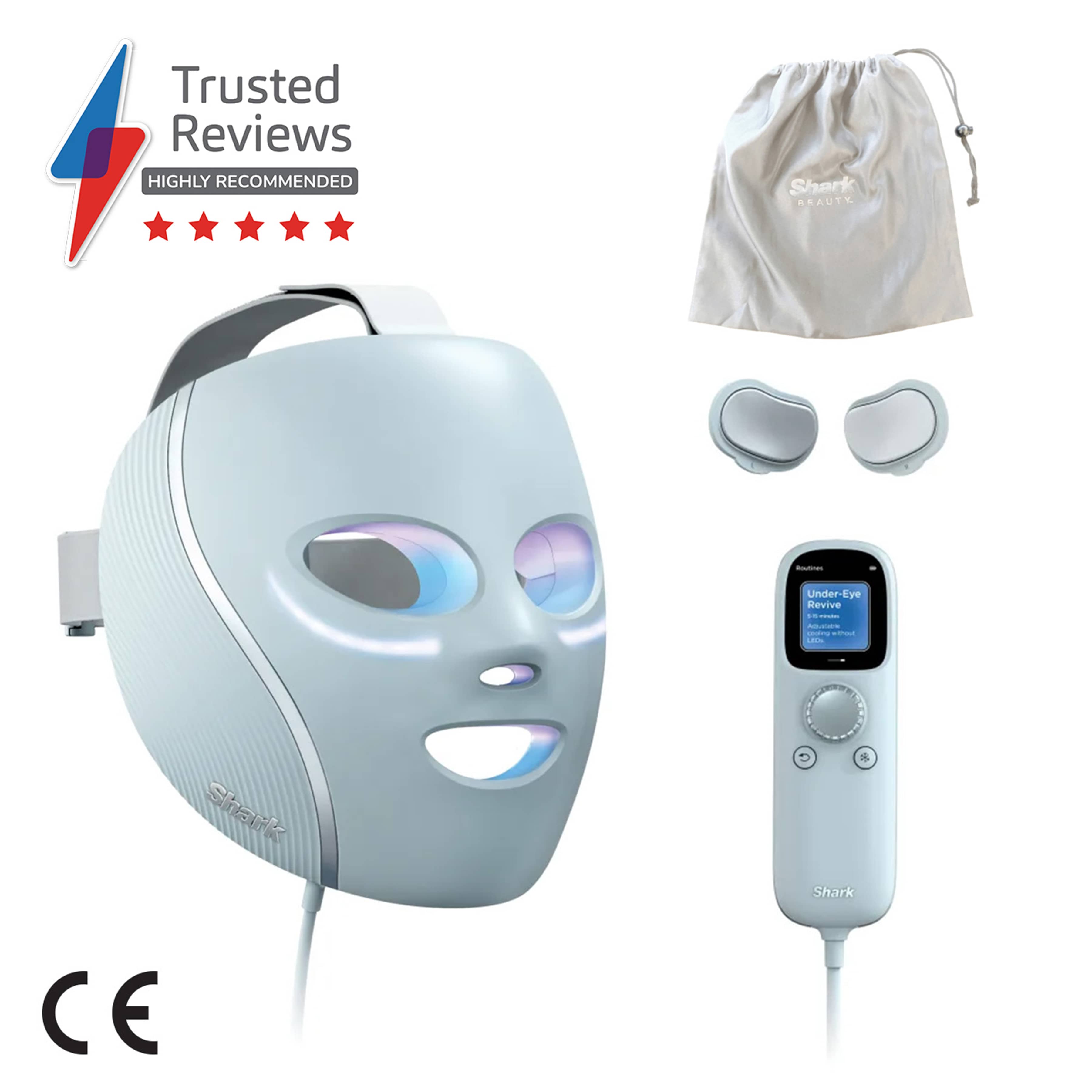 Shark LED Face Mask | Facial Light Therapy – Shark Beauty UK