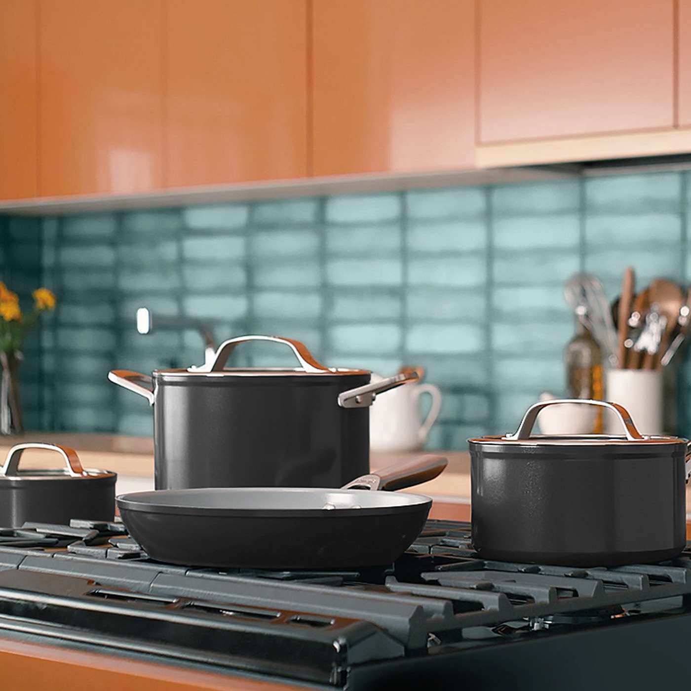 Ninja ZEROSTICK Ceramic Pro 5-Piece Pan Set – Black - Ninja Catalog