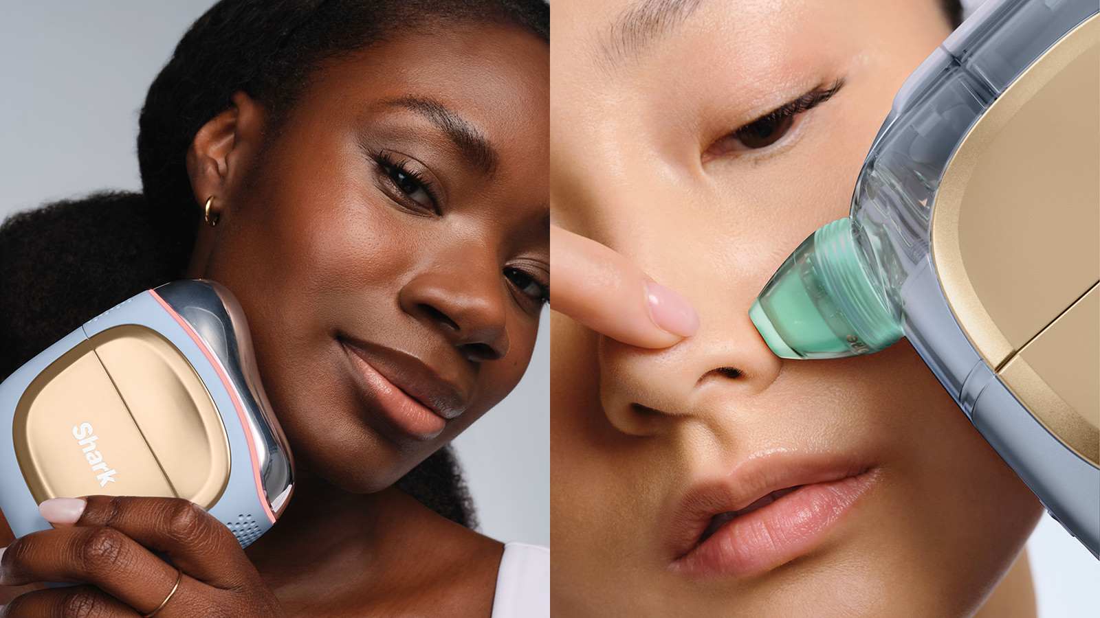 Shark Blue Beauty Bundle - CryoGlow & FacialPro Glow - Shark Face