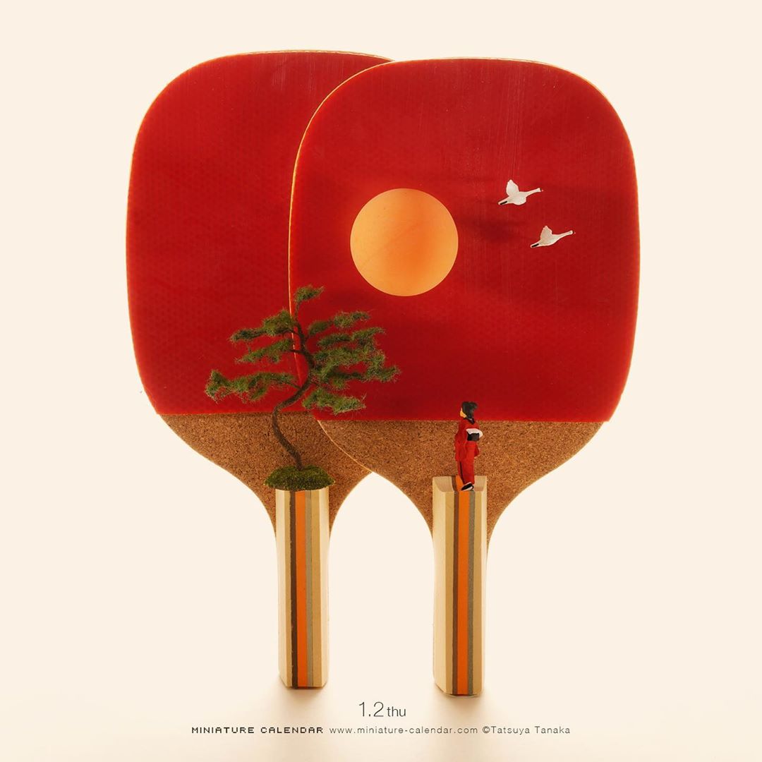Artist Tatsuya Tanaka Makes Miniature Art Everyday | Shelflife