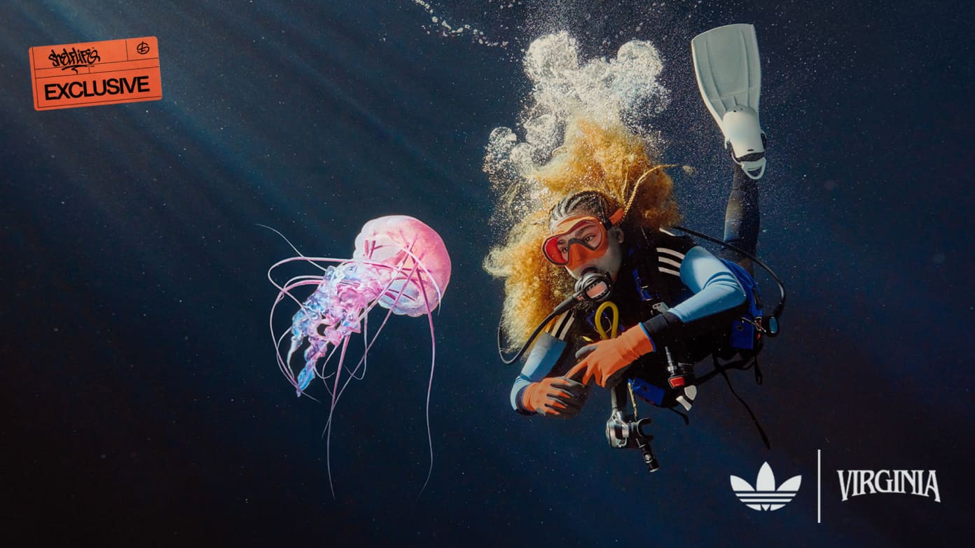VIRGINIA, Pharrell and the adidas Adistar Jellyfish | Shelflife