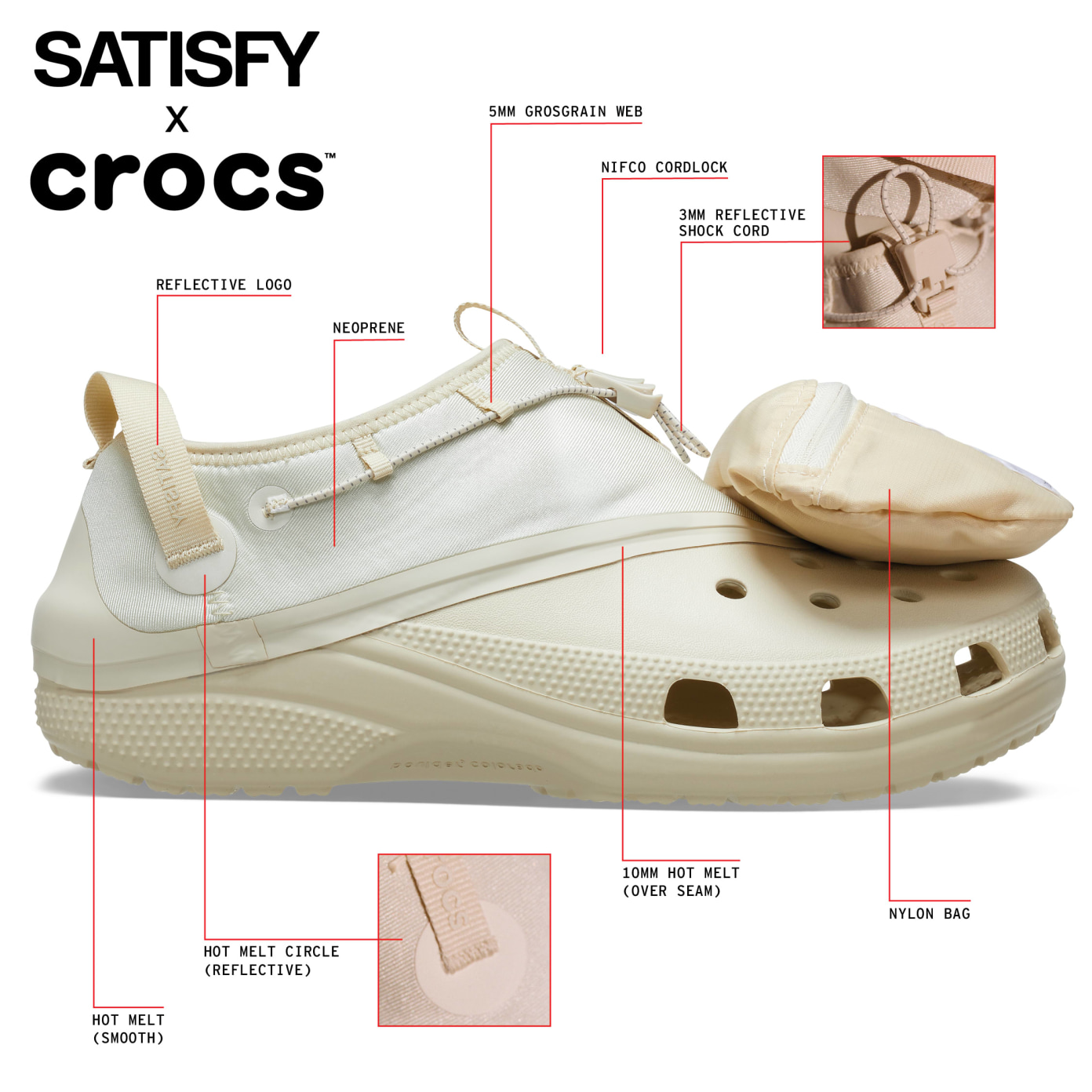 Crocs x Satisfy | Shelflife