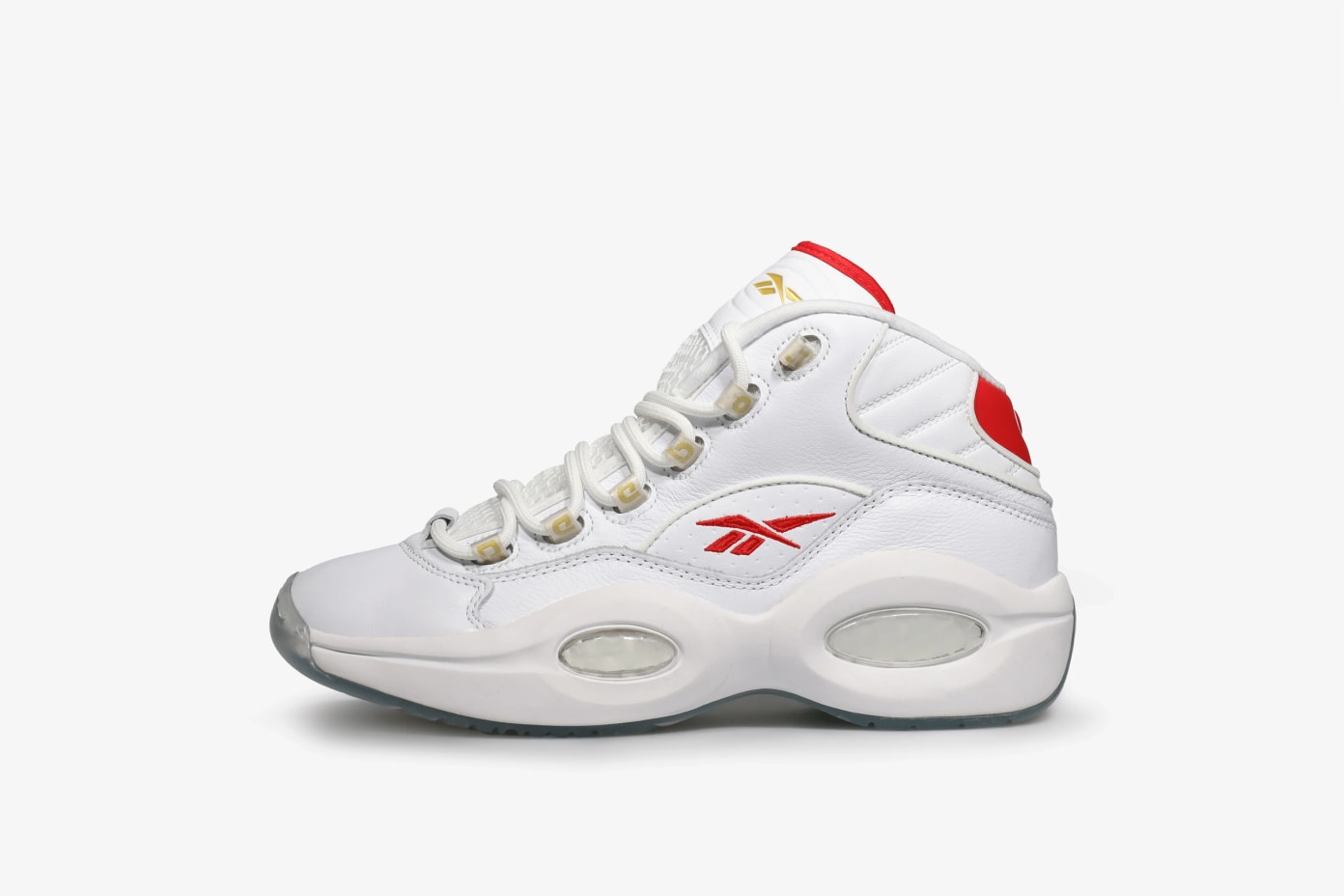 Reebok Question Mid - White/Red | Shelflife