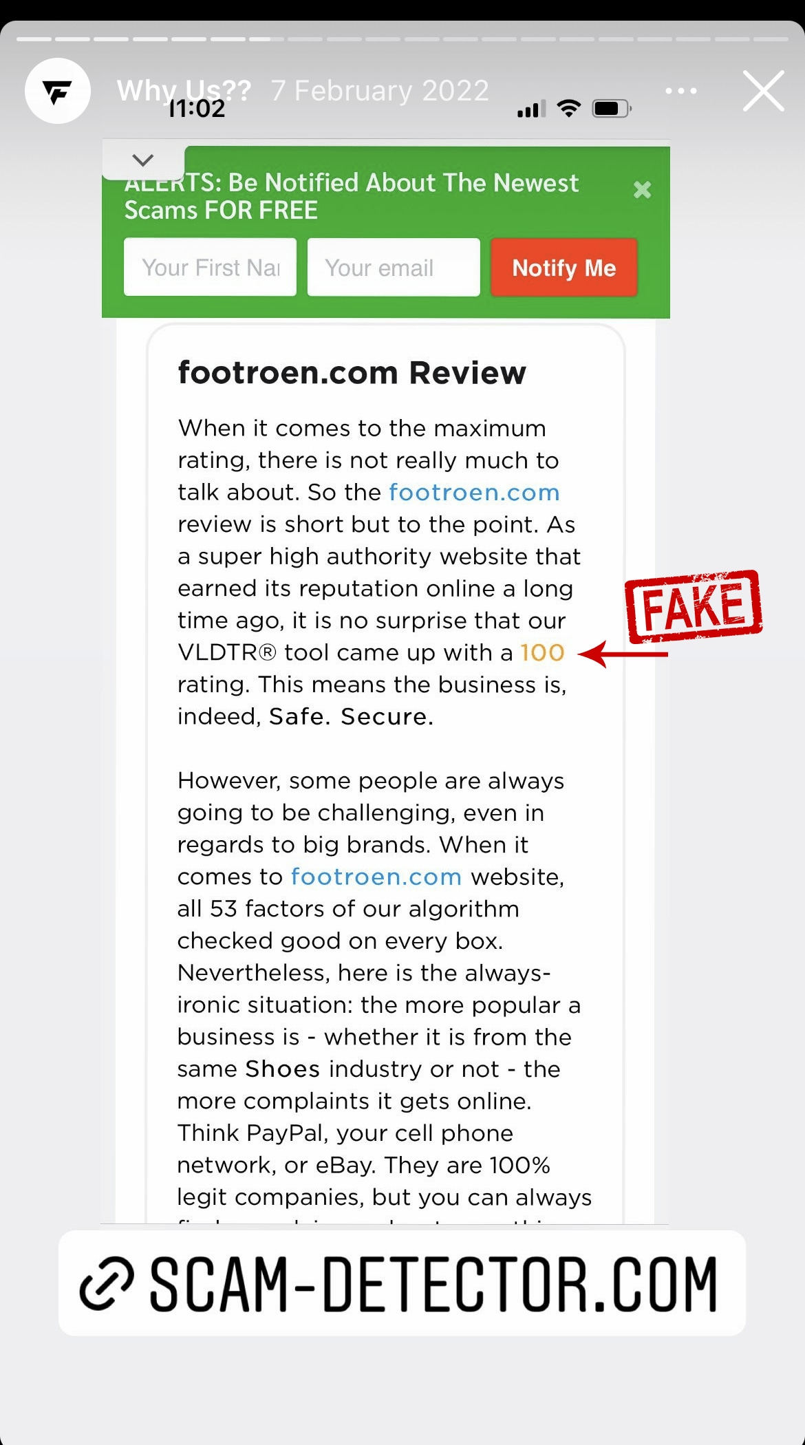 Fake Friday: Footroen | Shelflife