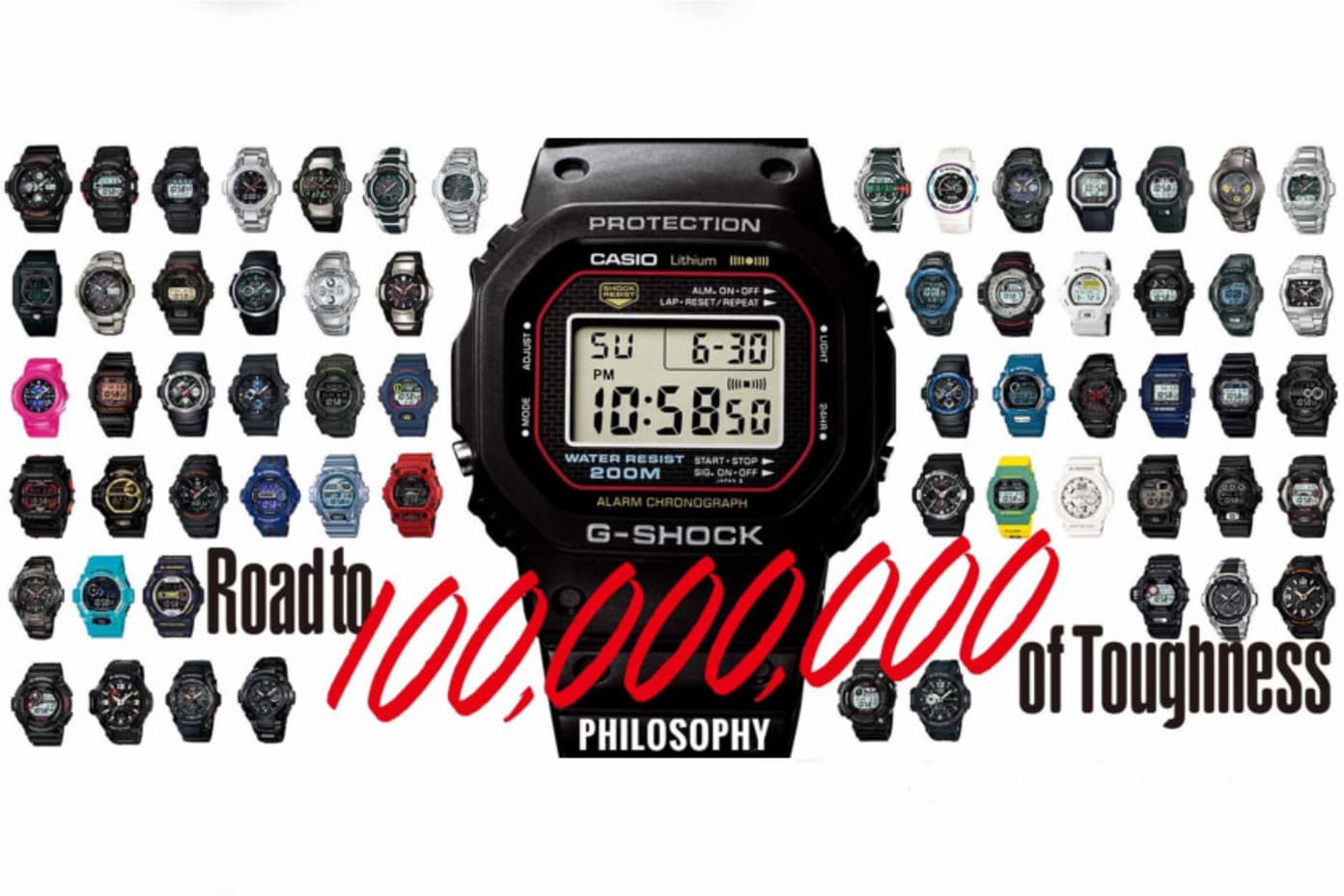 Casio celebrates 100 million G-Shock watches shipped | Shelflife