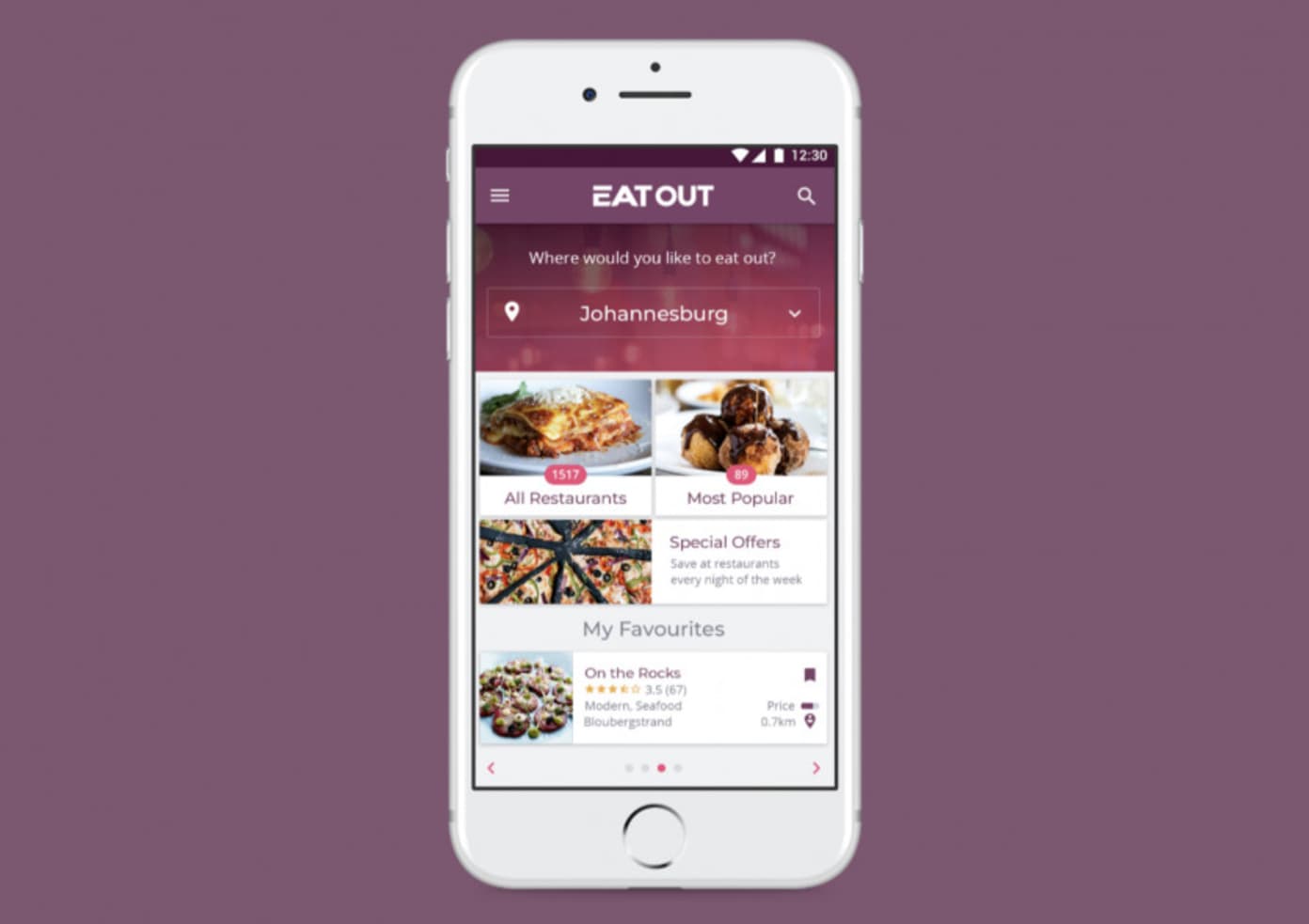 Eat Out Launch App | Shelflife