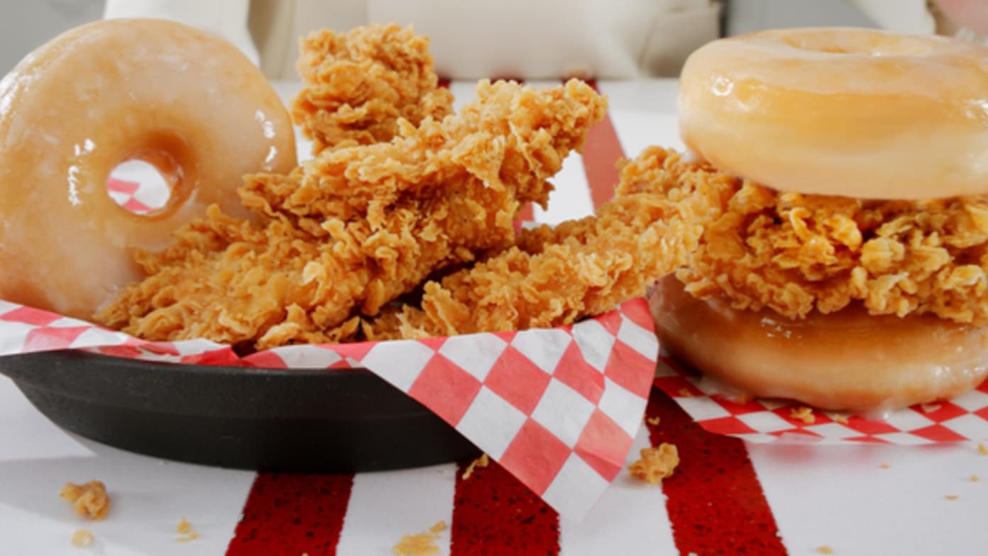 KFC Launch Doughnut Zinger Burger | Shelflife