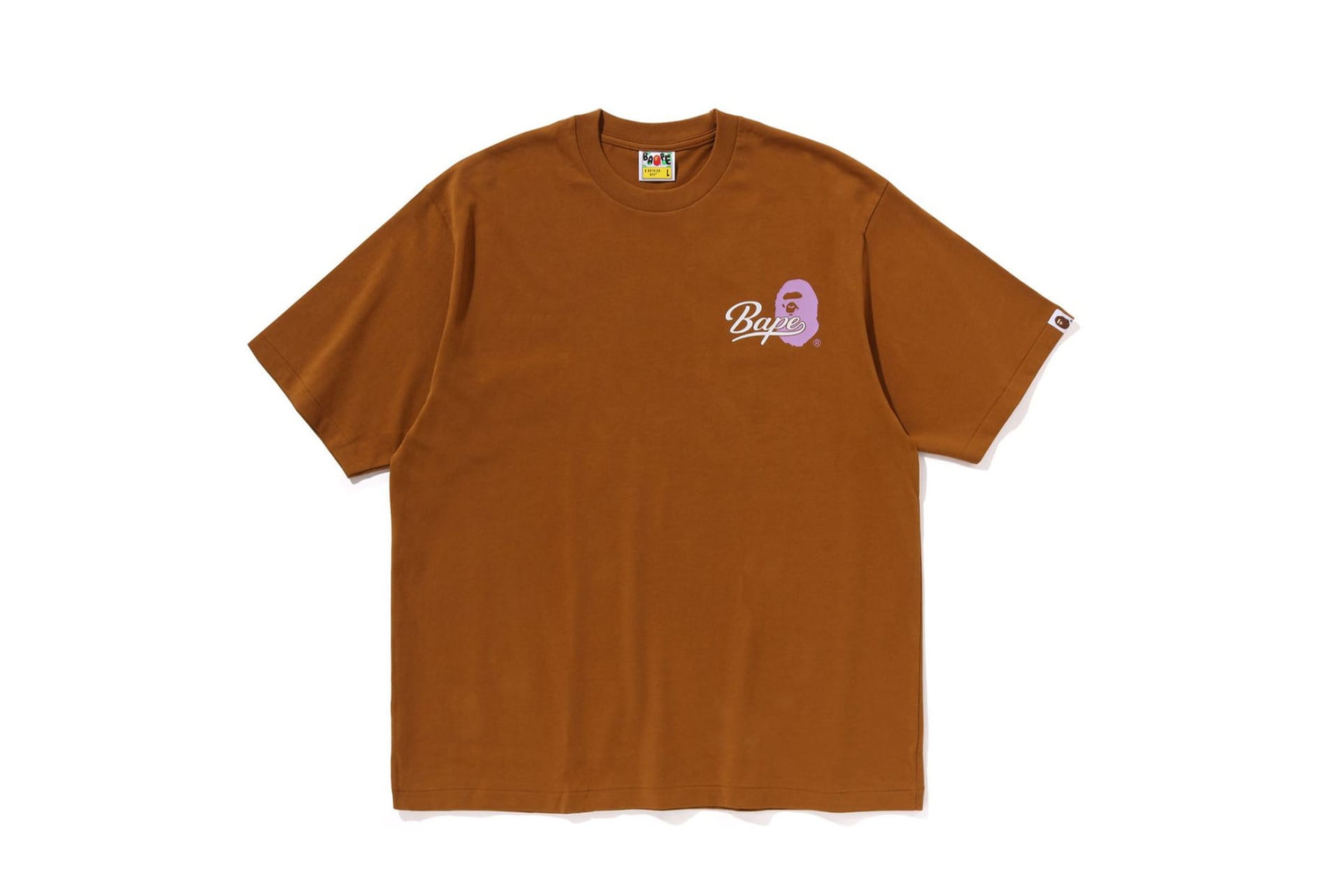 Bape Cursive College Logo Relaxed Fit Tee | Shelflife
