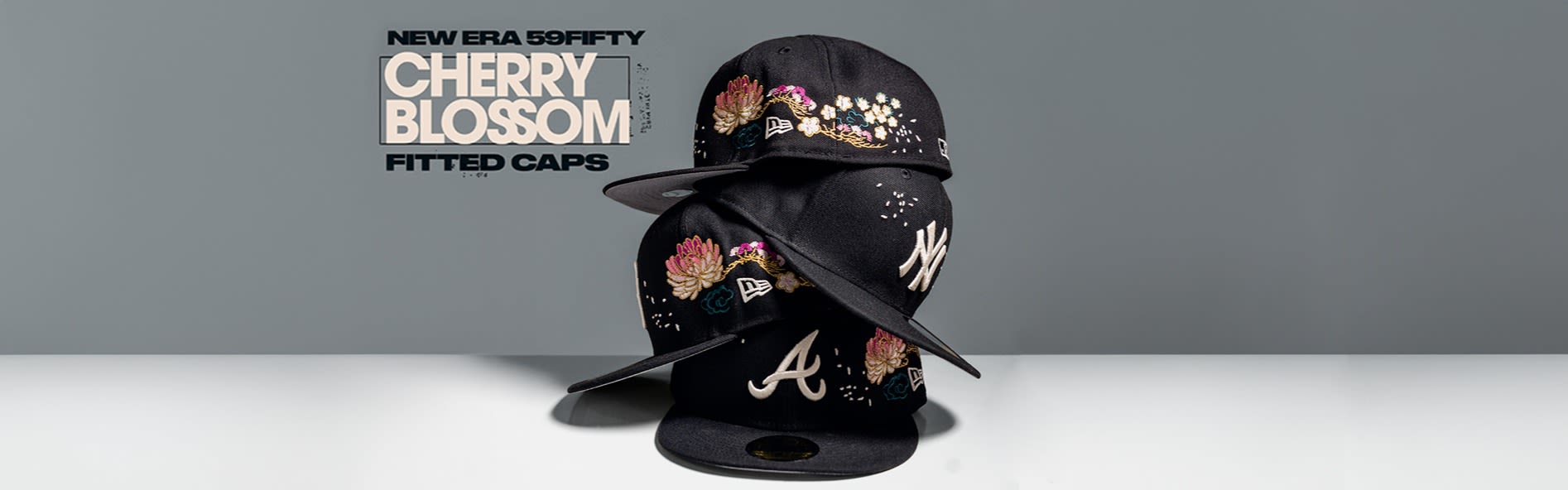 New Era 59FIFTY Cherry Blossom Fitted Caps | Shelflife