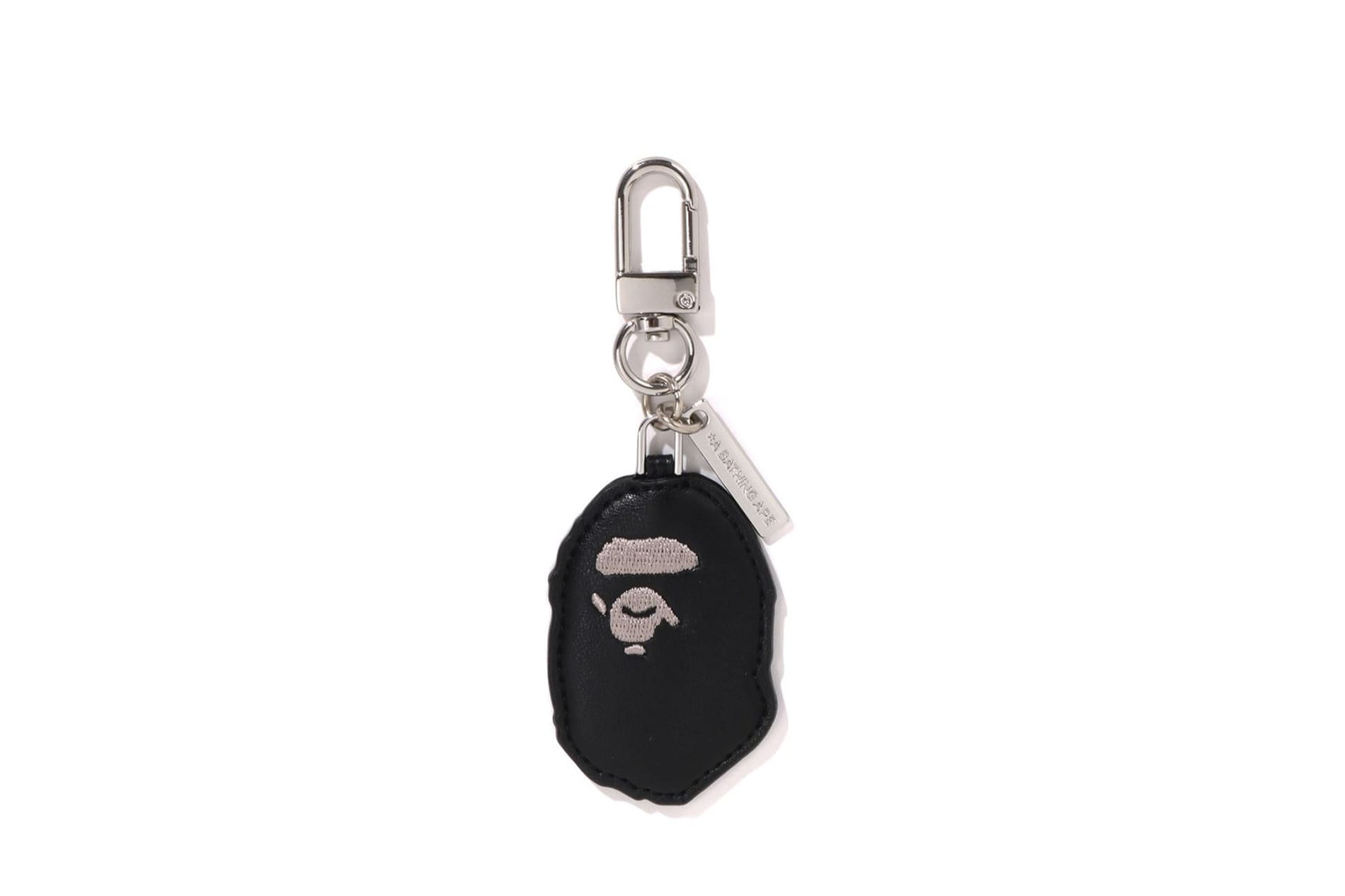 Bape Ape Head PU Leather Keychain | Shelflife