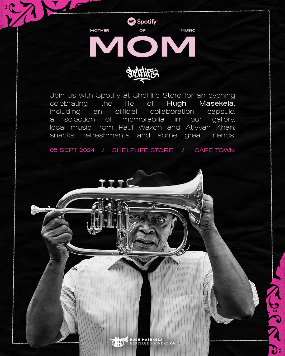 Spotify MOM x Presents: a Tribute to Hugh Masekela | Shelflife