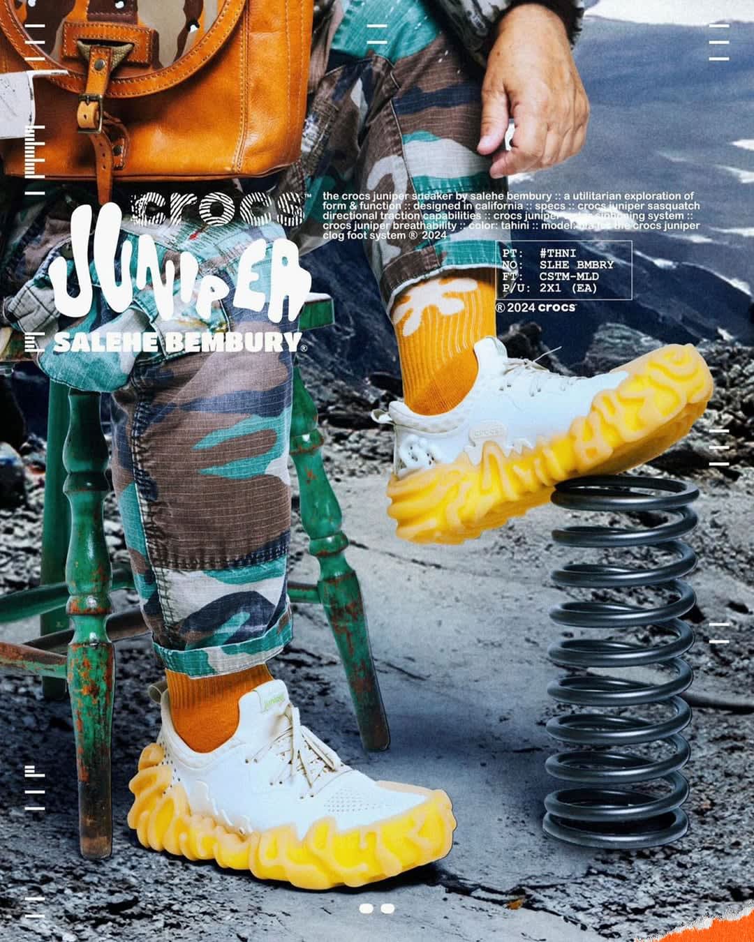 Salehe Bembury x Crocs Juniper 'Tahini' | Shelflife