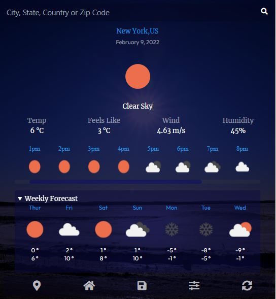 GitHub - Sherri-Dev/Weather-App: Weather application using HTML, Tailwind CSS and vanilla JavaScript