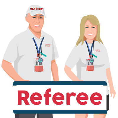 Pickleball Desk- Referee & Volunteer Management
