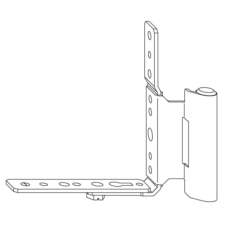Fiche d'angle SIEGENIA® Si-line RFA bois A0175 - Rudolf Geiser AG