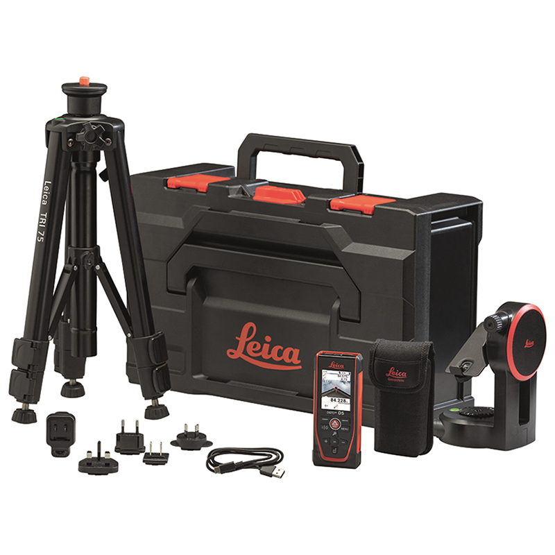 Laser-Distanzmessgerät LEICA Disto D5 Package - Rudolf Geiser AG