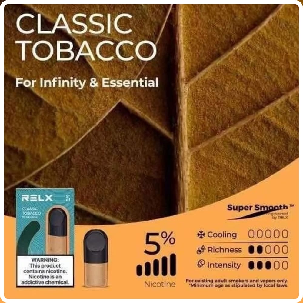 Jual Relx/infinity-essential/classic Tobacco-kretek Kode 122 Di Seller ...