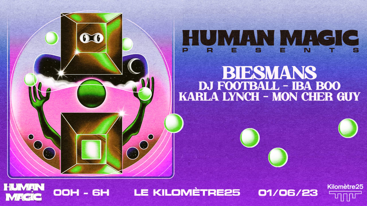 KM25 x HUMAN MAGIC RECOR…, Paris · Billets Shotgun