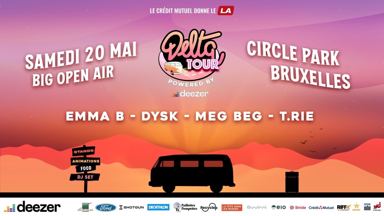 🎫 DELTA TOUR X Circle Park | Billetterie Shotgun