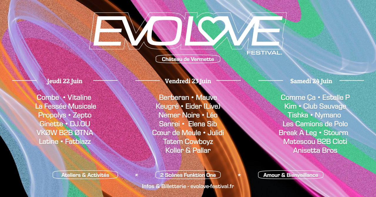 🎫 Evolove Festival 2023 | Billetterie Shotgun
