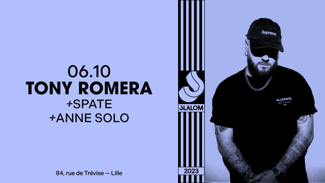 SLALOM : Tony Romera • S…, Lille · Billets Shotgun