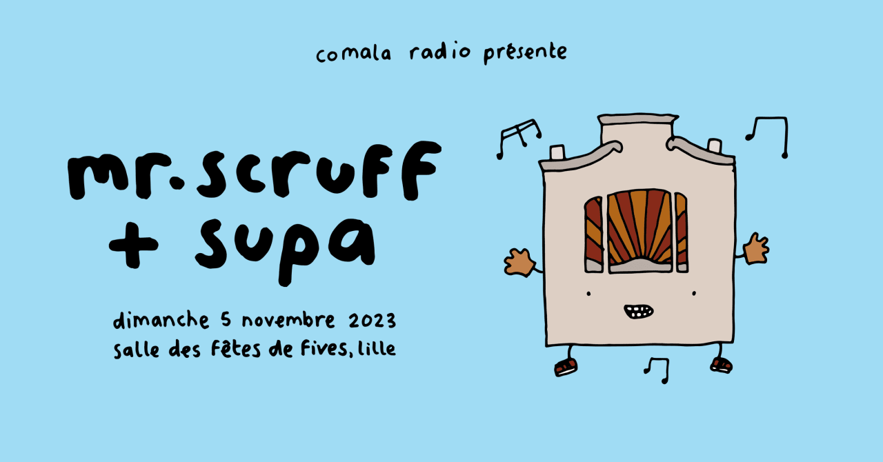 Mr Scruff & Supa, Lille · Billets Shotgun
