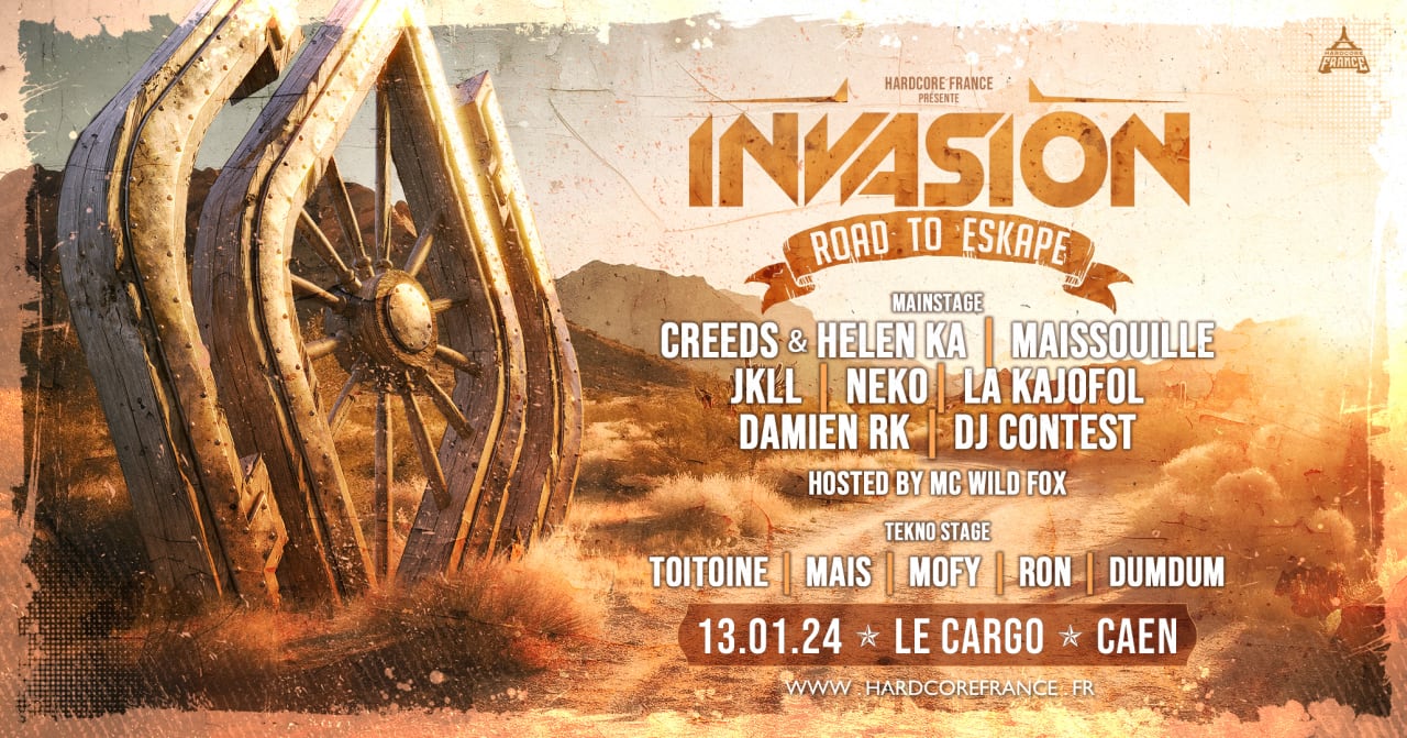 INVASION - ROAD TO ESKAP…, Caen · Billets Shotgun