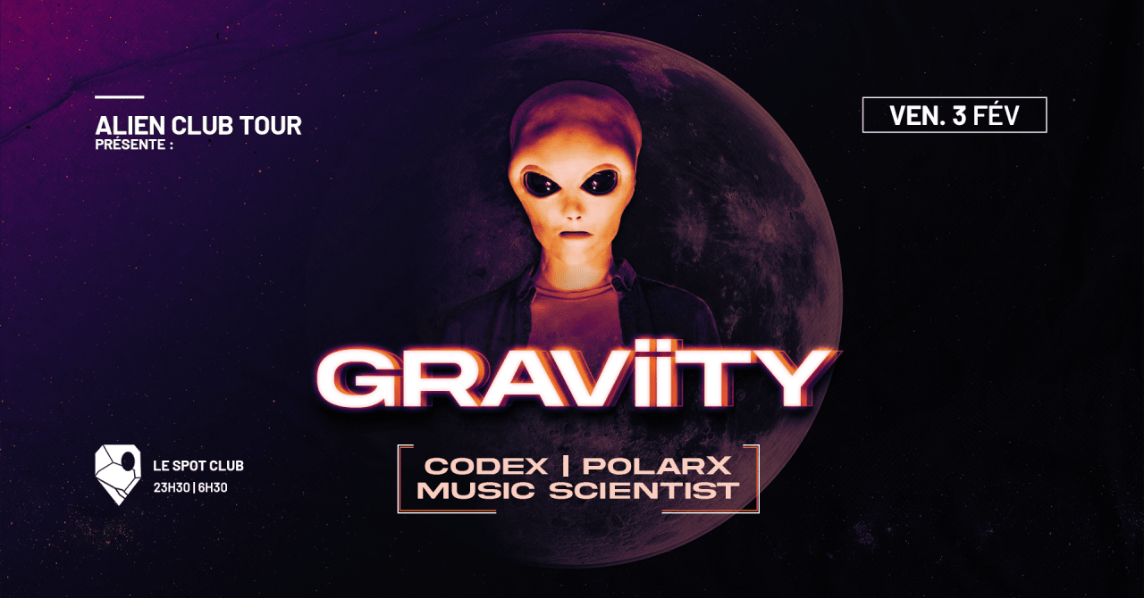 Le Spot Invite: Graviity…, Rouen · Billets Shotgun