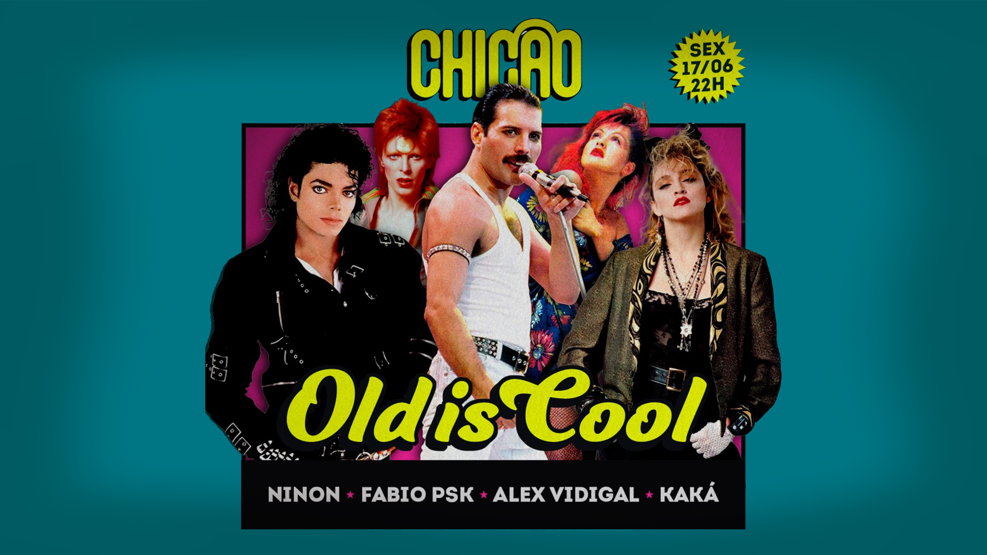 🎫 17/06: OLD IS COOL - HITS ANOS 80, 90 E 2000 | Tickets Shotgun