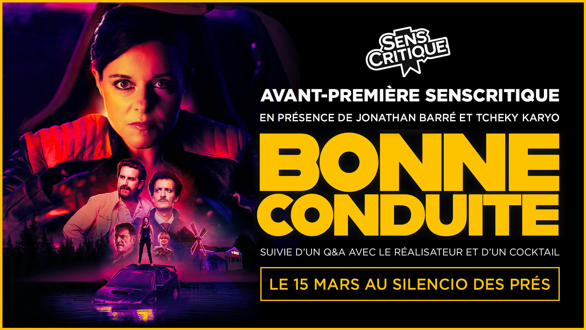 🎫 AVP Bonne Conduite, en présence de Jonathan Barré | Shotgun Tickets