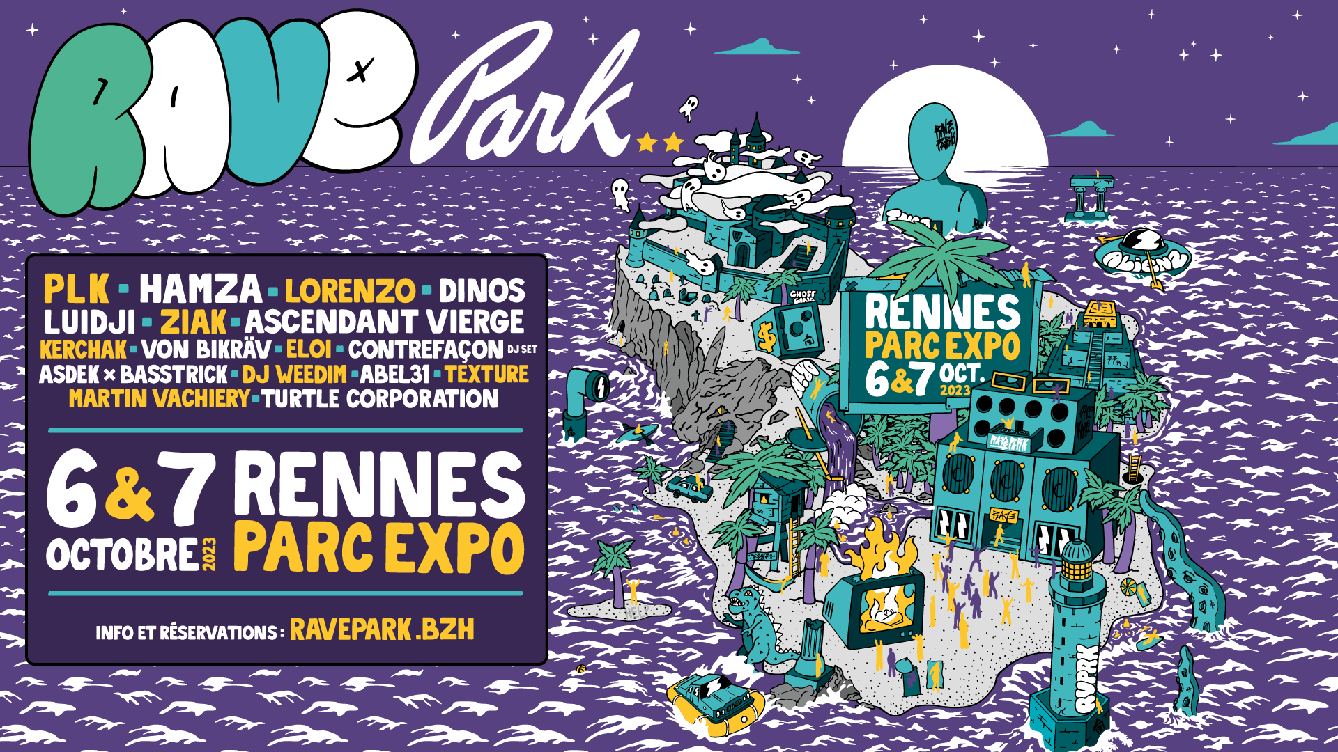 🎫 RAVE PARK 2023 | Conciertos