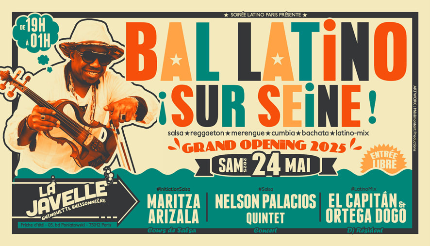 Bal Latino Sur Seine À La Javelle !, Paris · Billets Shotgun