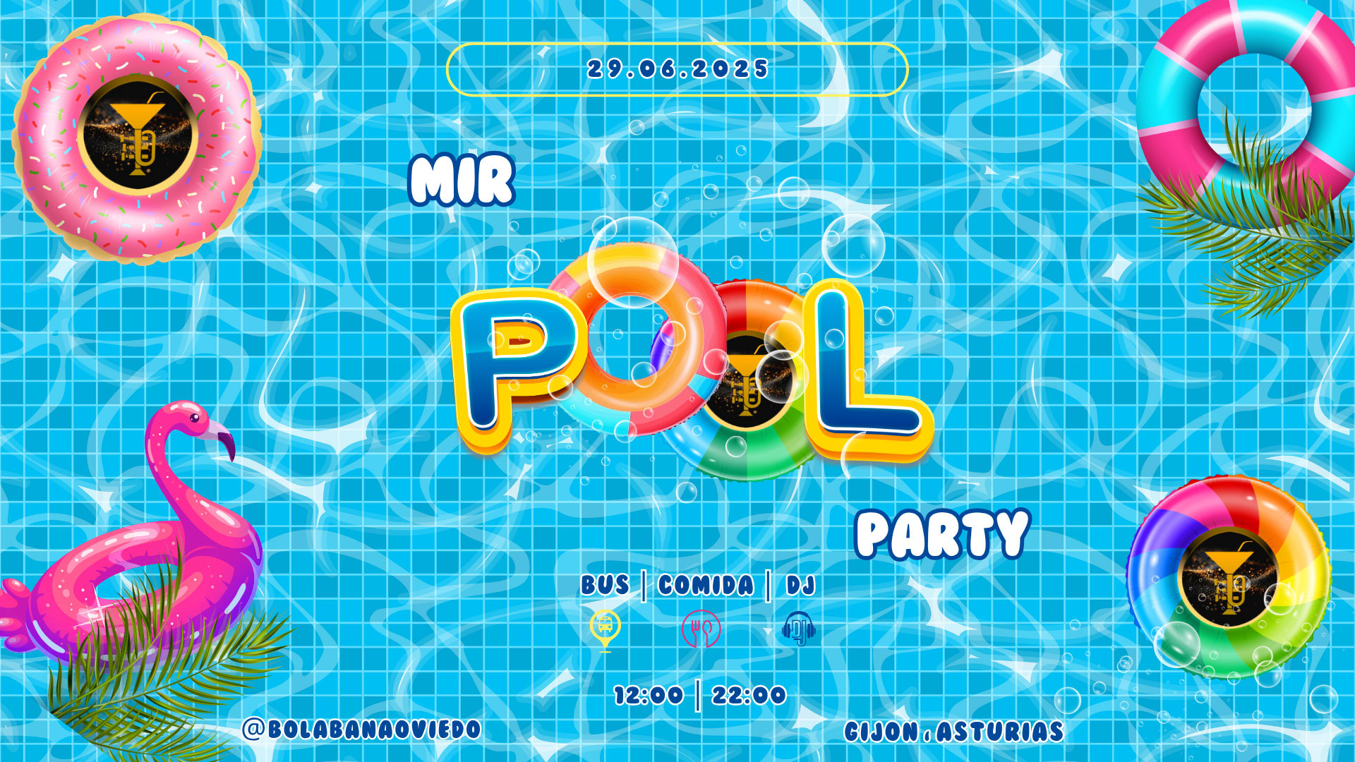 Pool Party Mir, Asturias · Billets Shotgun