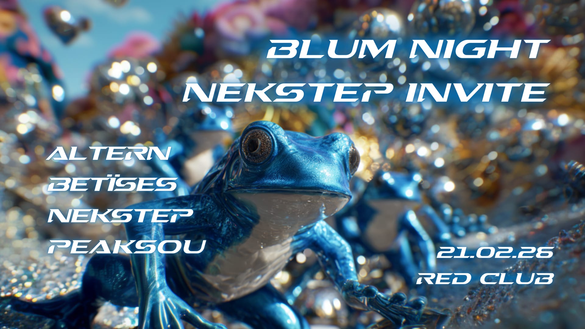 Blum Night : Betïses, Peaksou, Nekstep, Altern, Rochecorbon · Billets ...